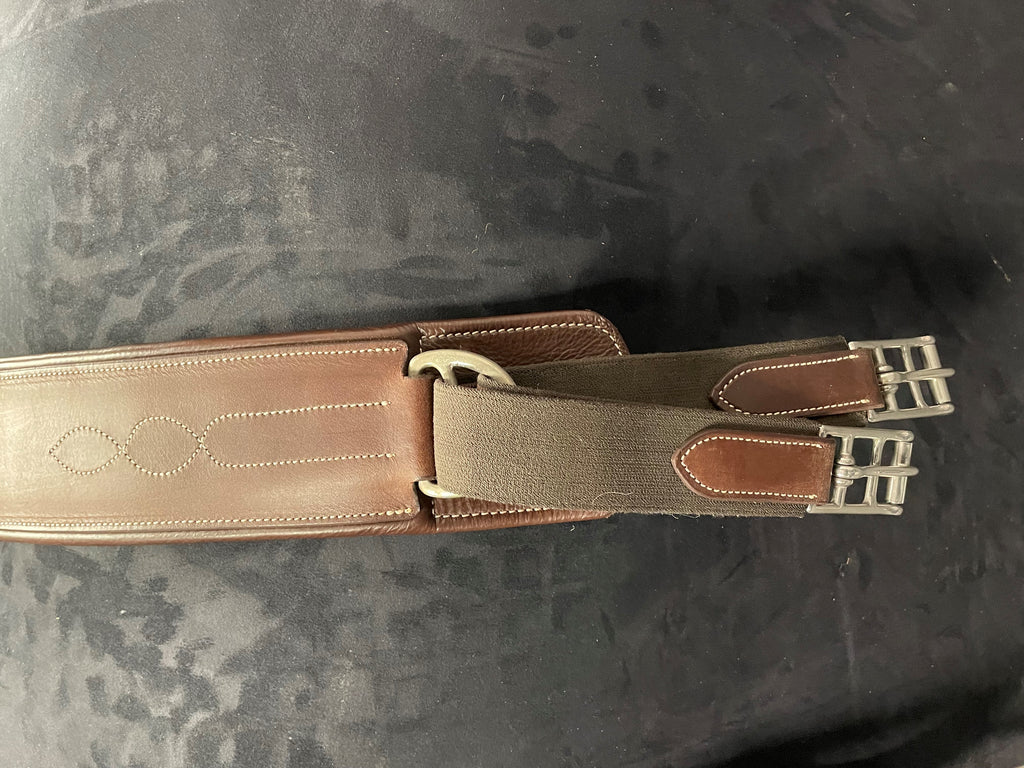 Humane Padded Girth Havana - Smith Worthington — Meader Supply Corp.